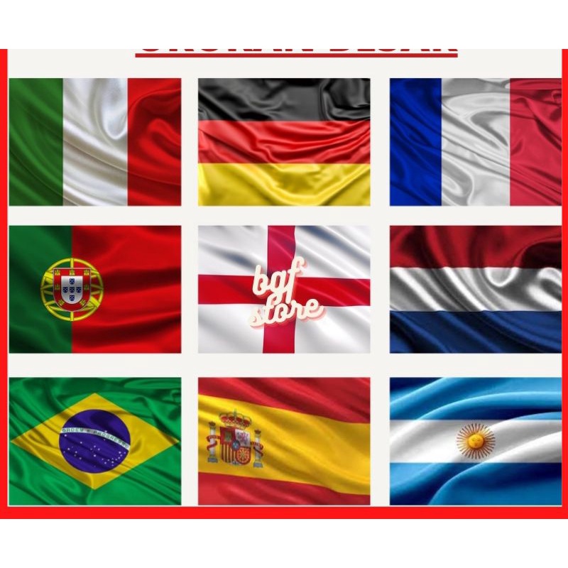 Jual BENDERA NEGARA PIALA DUNIA UKURAN JUMBO TERMURAH | Shopee Indonesia