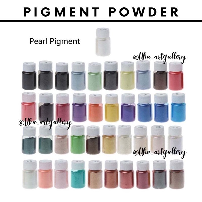Jual pigment powder resin pewarna resin mica powder pewarna sabun ...
