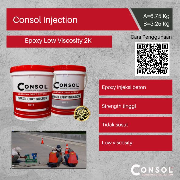 Jual Consol - Consol Injection Mengisi dan Menutup Retakan Pada Beton ...