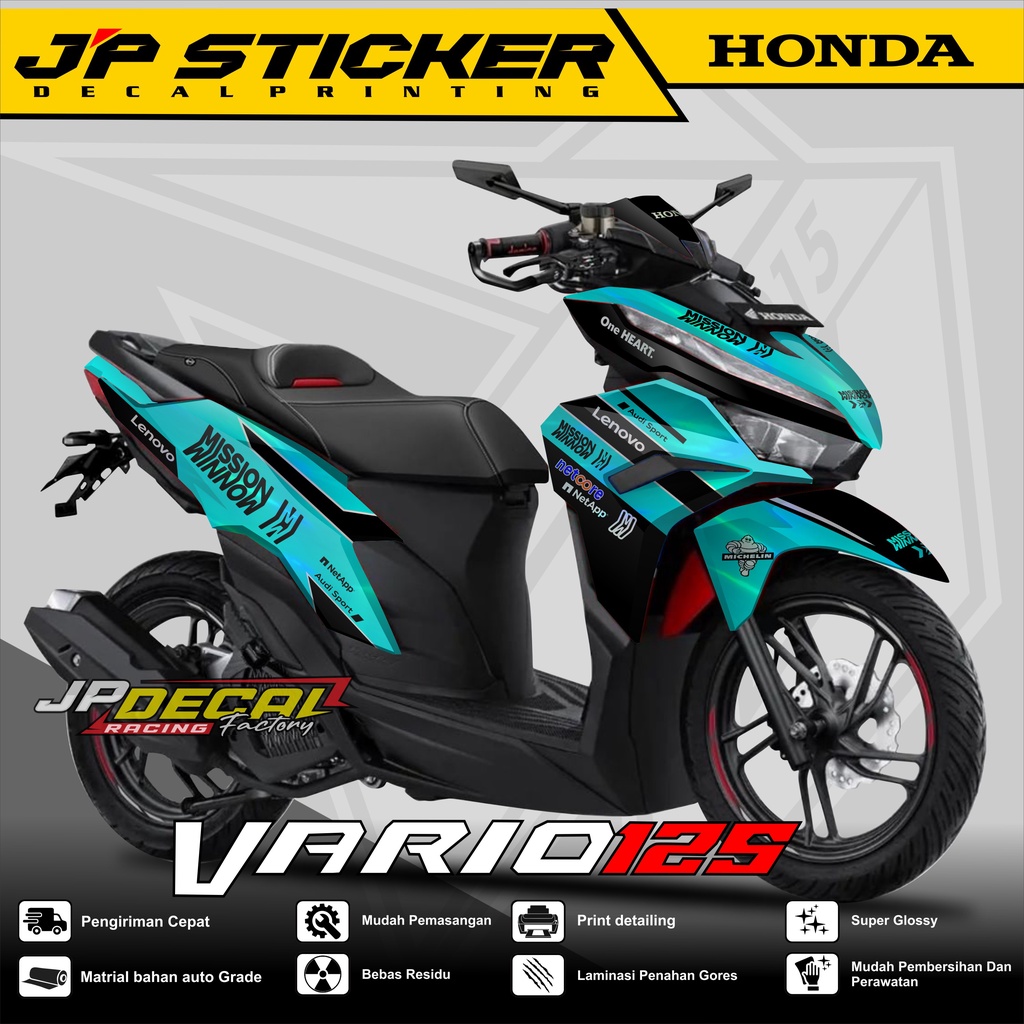 Jual Stiker Decal Vario 125 NEW 2022 Full body - Dekal Sticker Vario 125 New 2023 JP-001 ...
