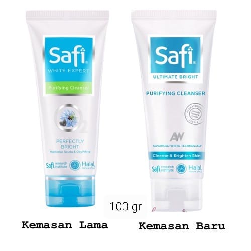 Jual Safi Ultimate Bright Purifying Cleanser 100gr | Shopee Indonesia