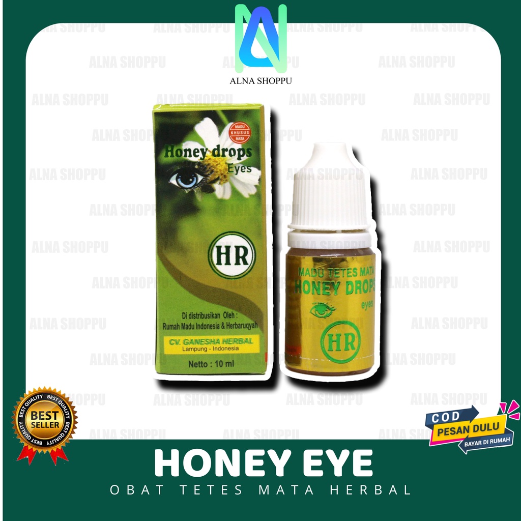 Jual Honey Eyes Obat Tetes Mata Herbal Ampuh di Apotik untuk mata minus ...