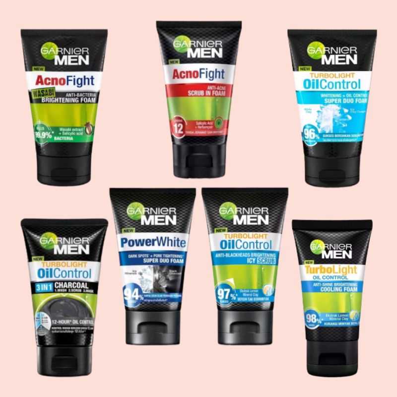 Jual GARNIER MEN Face Wash 50ml ~ 100ml | Shopee Indonesia