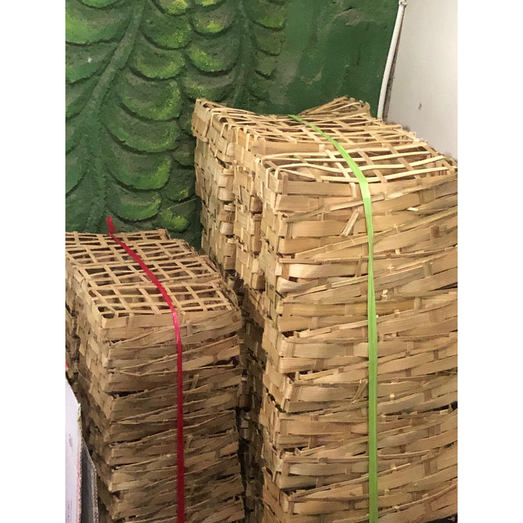 Jual ( NEW ) Reyeng / Anyaman Bambu Besek / Wadah cuek / Wadah Tongkol ...