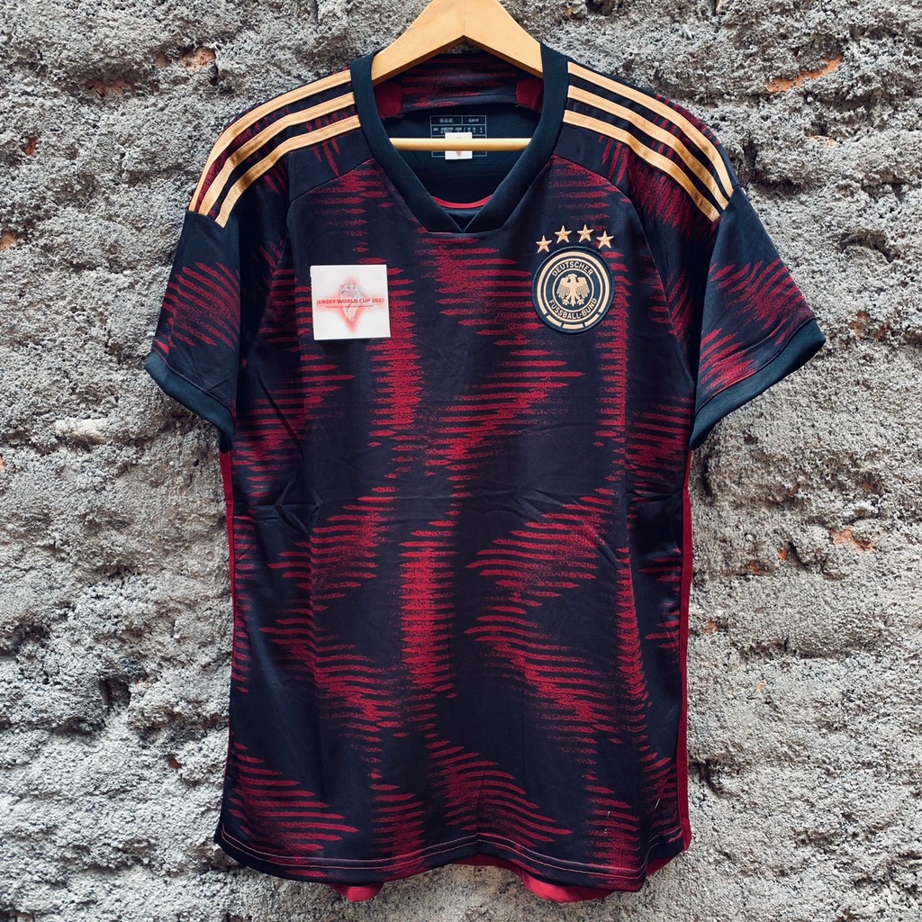 Jual Jersey Jerman Away Piala Dunia 2022 Grade Ori Impor Baju Bola Jersey Timnas Negara Jerman ...