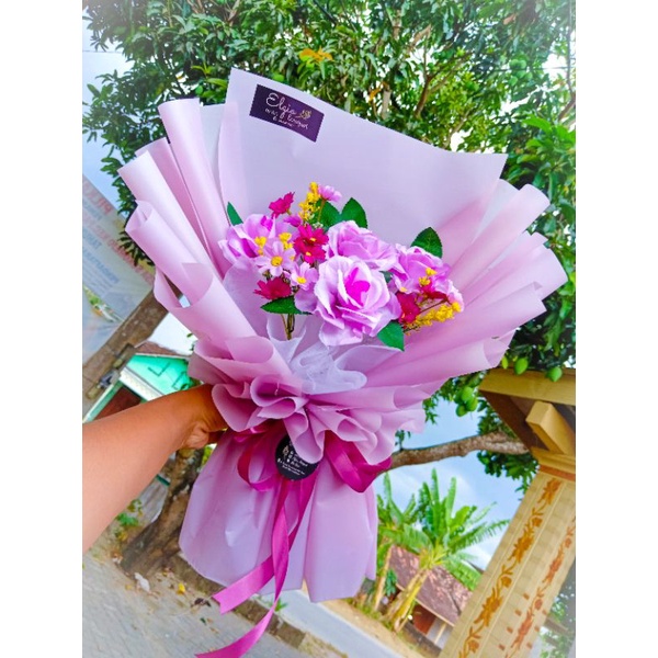Jual ELGIO BOUQUET buket wisuda/ buket wedding/ buket lamaran/ buket ...