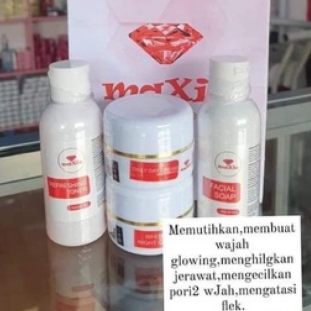 Jual [COD] Paket Maxie Skincare BPOM Kemasan Baru Original | Shopee ...