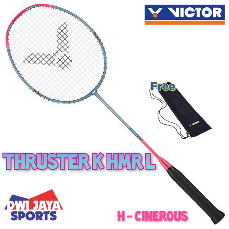 Jual Raket Badminton Victor Thruster K | TK- HMR Light H (5U) Original ...