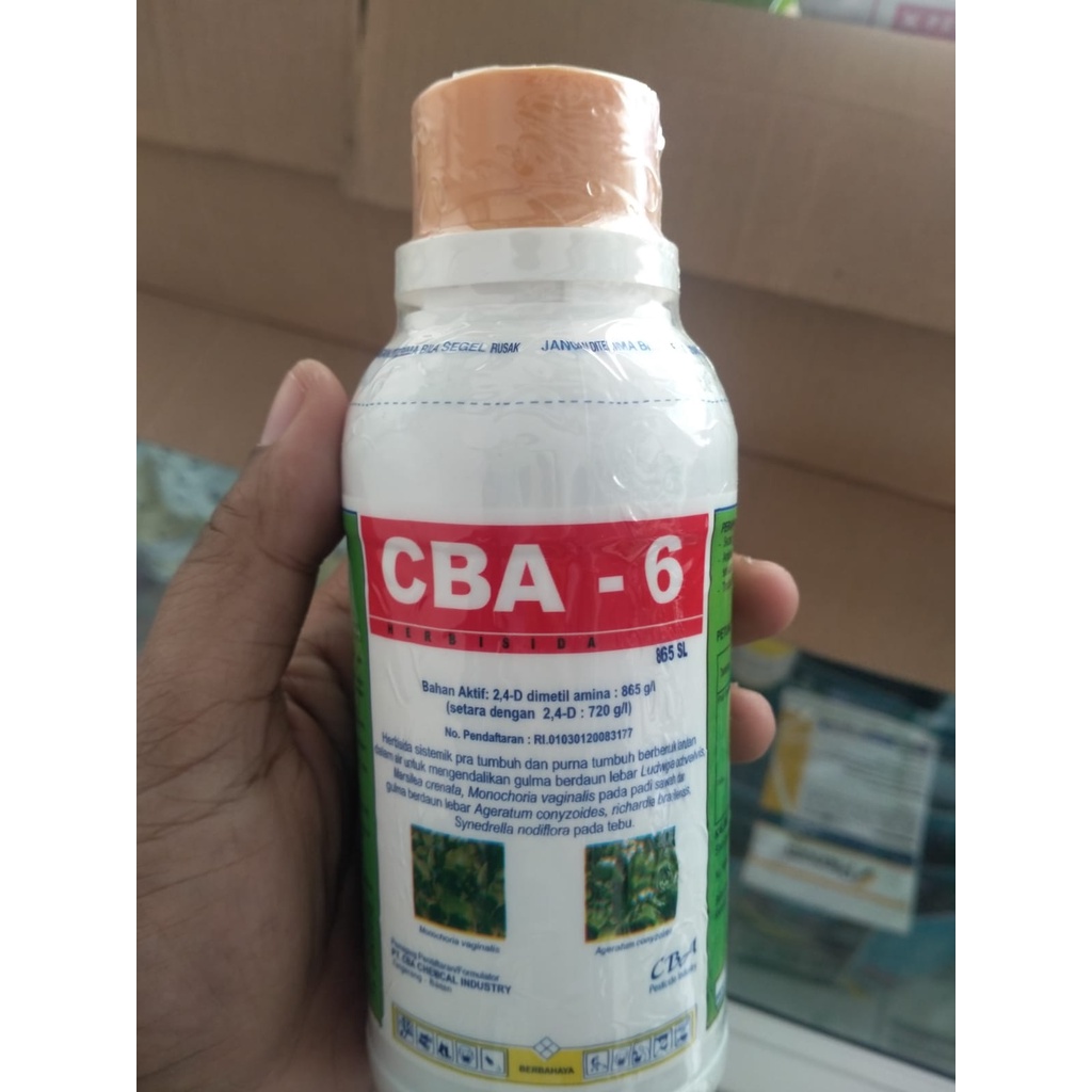 Jual HERBISIDA CBA 6 200 ML BAHAN AKTIF DIMETIL AMINA DMA 865 SL|RACUN RUMPUT GULMA | Shopee ...