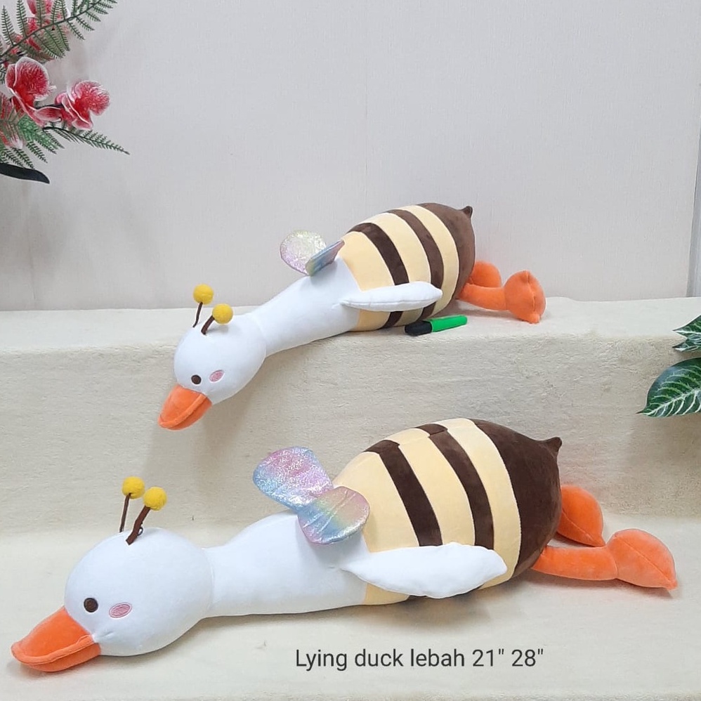 Jual Boneka Duck Lebah 73cm Big Angsa Bebek Lebah kado hadiah ultah ...