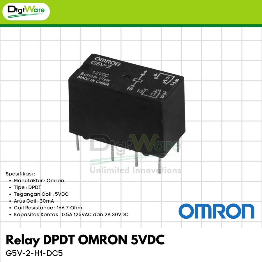 Harga relay 5v omron Terbaru Des 2024 |BigGo Indonesia