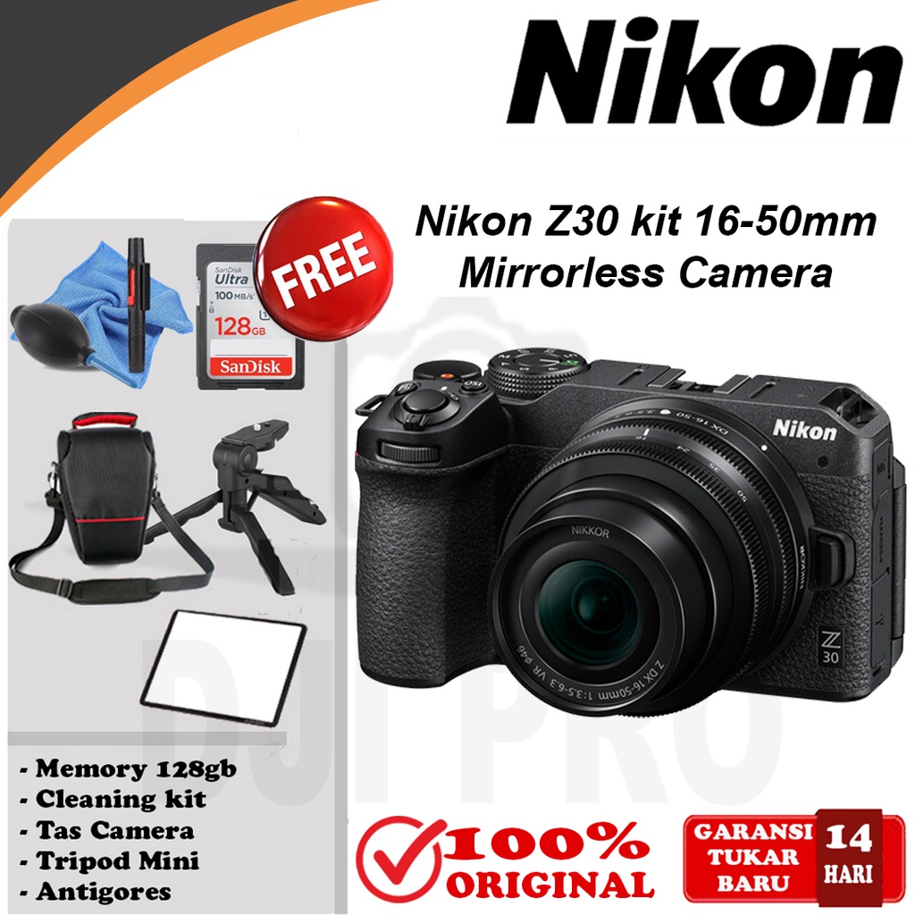 Jual Nikon Z30 kit 16-50mm - Z 30 16-50 Mirrorless Camera Original | Shopee Indonesia