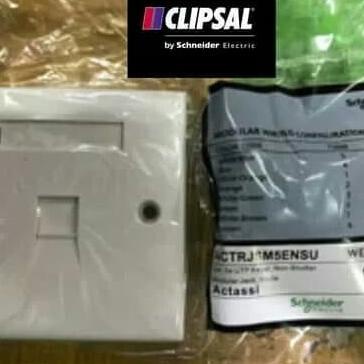 Jual Classic Outlet Data cat6 Schneider Clipsal | Shopee Indonesia