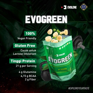 Jual Evolene - Evogreen 50 Sachet 100% Plant Based Protein | Shopee ...