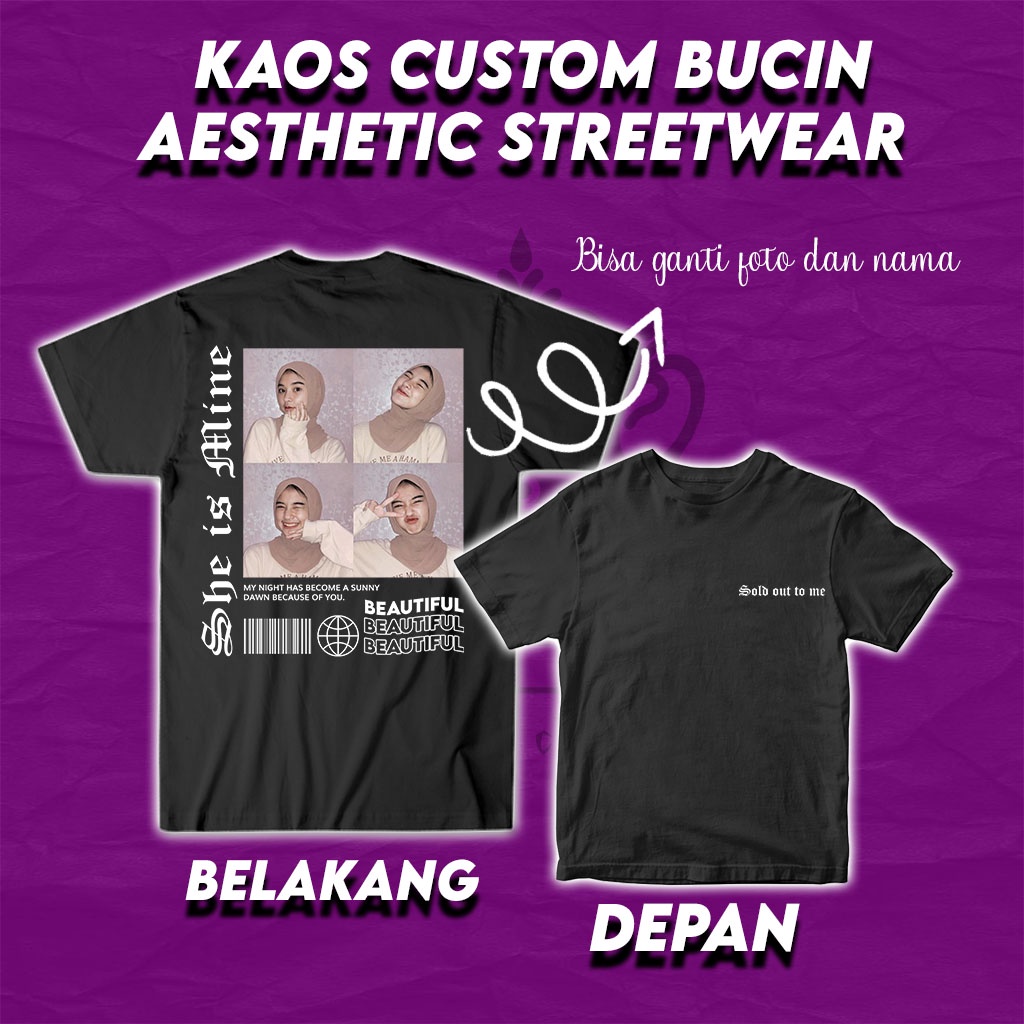 Jual Kaos Baju CUSTOM FOTO STREETWEAR BISA REQUES DESIGN PACAR KALIAN ... Jual Kaos Baju CUSTOM FOTO STREETWEAR BISA REQUES DESIGN PACAR KALIAN ...