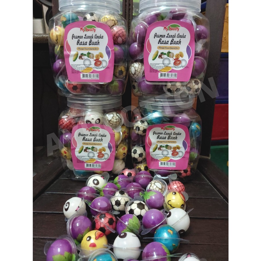 Jual Permen Bola Viral Jelly My Sweety Gummy isi 50pcs - 500 Gram - 1 ...