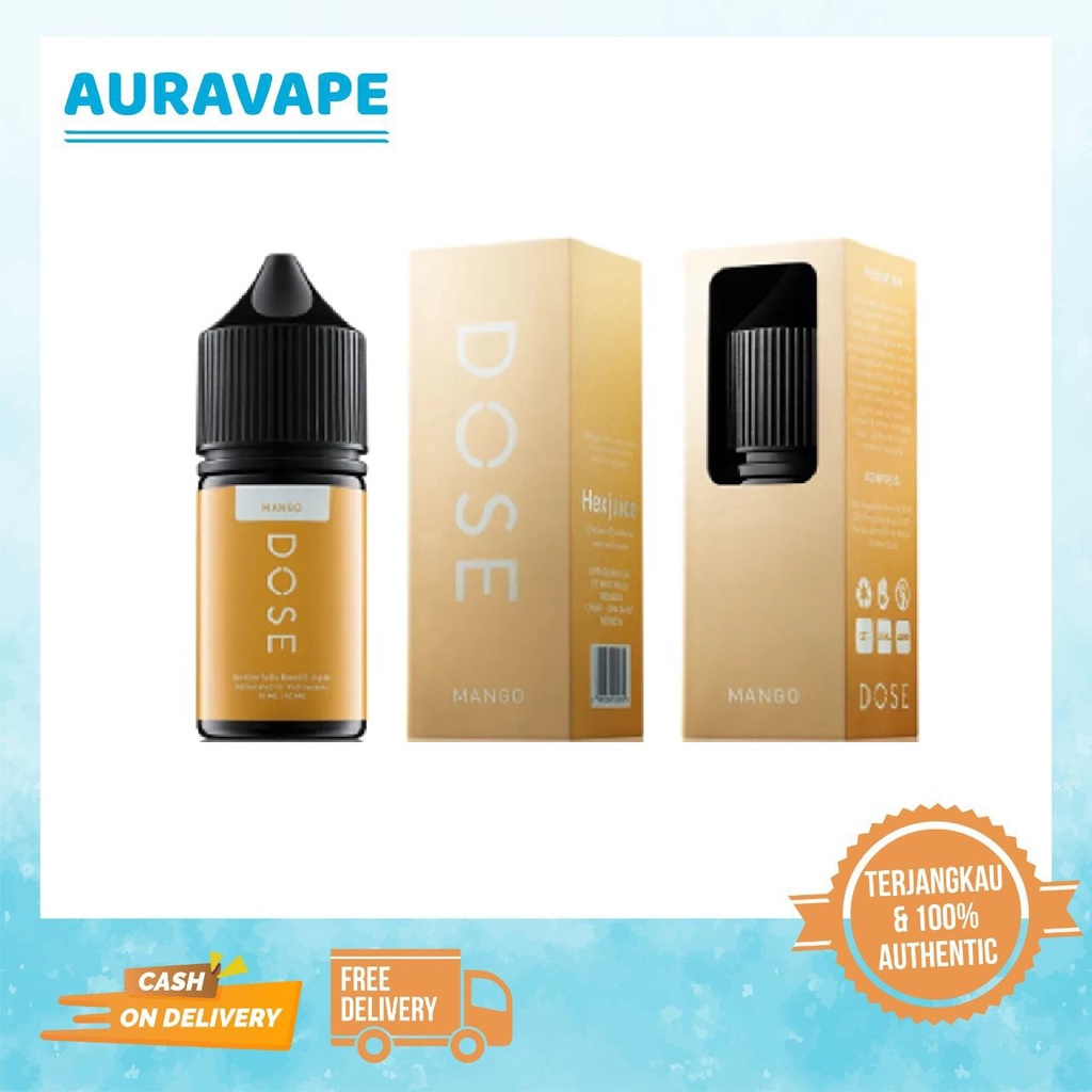 Jual Dose Mango Salt Nic 30ml / 30mg | Shopee Indonesia