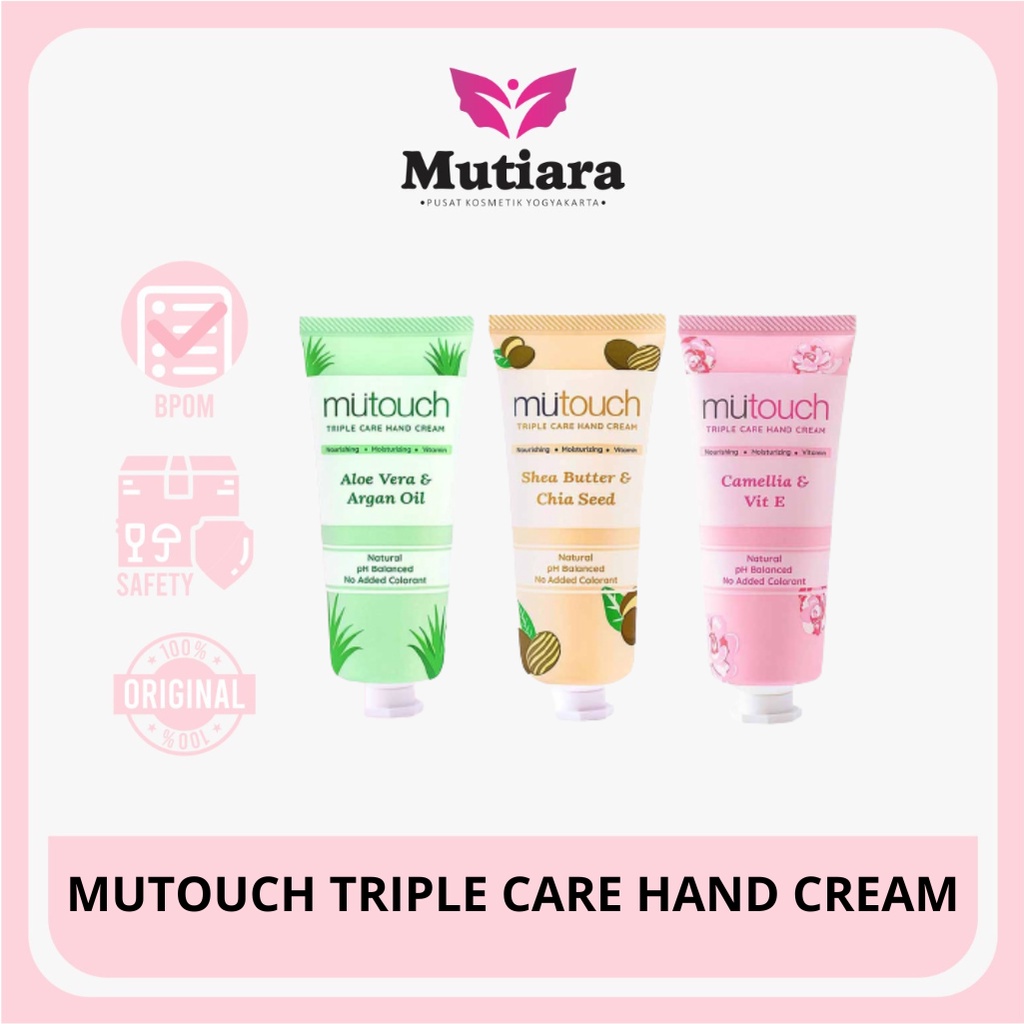 Jual MUTOUCH TRIPLE CARE HAND CREAM 60GR | Shopee Indonesia