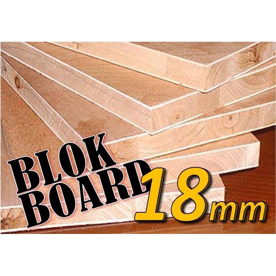 Jual TRIPLEK BLOCKBOARD 18 MM UNTUK FURNITURE MULTIPLEK PLYWOOD ...