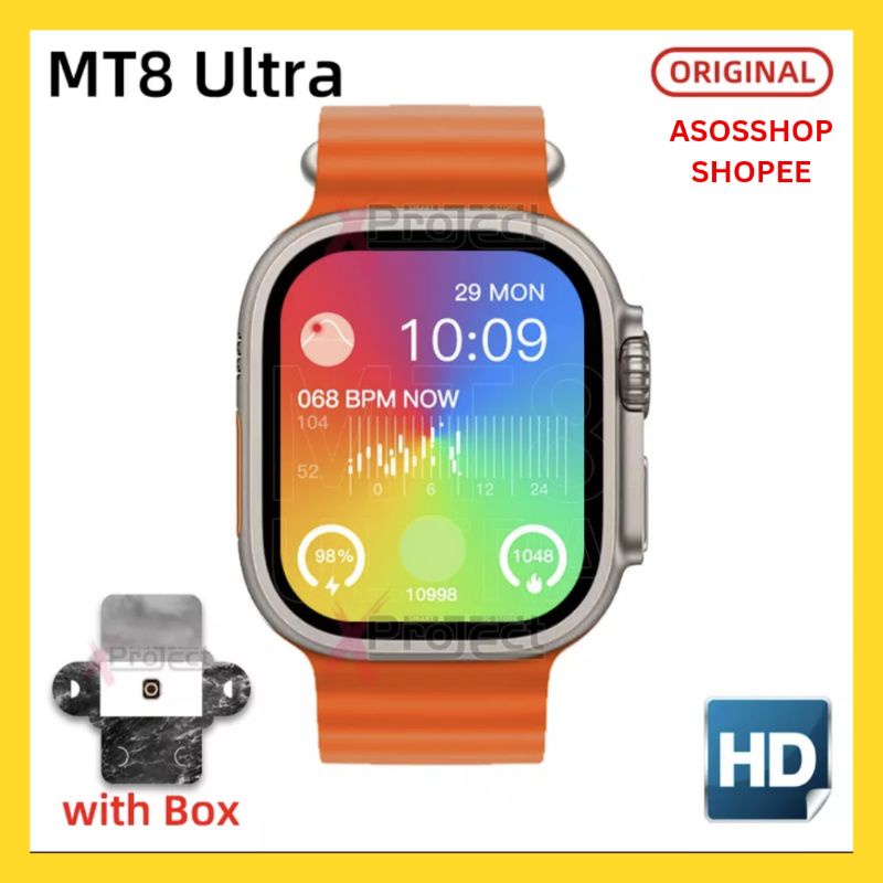 Jual MT8 ULTRA SMARTWATCH 49MM IWO WATCH ULTRA ORIGINAL | Shopee Indonesia