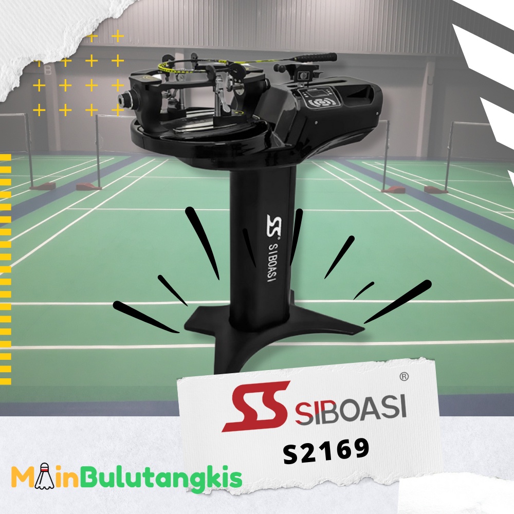 Jual Mesin Senar Badminton Digital / Electric Stringing Machine Siboasi ...