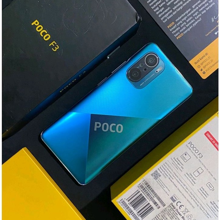 Jual POCO F3 5G RAM 8GB ROM 256GB BEKAS PEMAKAIAN FULLSET ORIGINAL ...