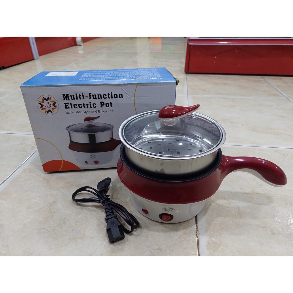 Jual Panci Electric Pot M-214 | Panci Elektrik serbaguna & multifungsi ...
