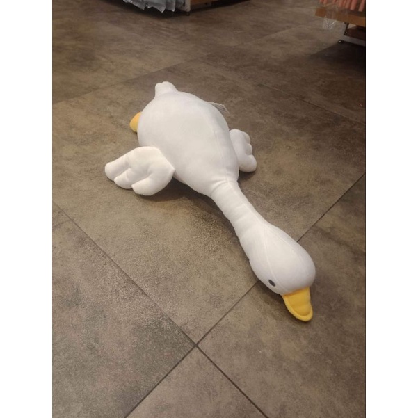 Jual Boneka Angsa Lucu Dan Unik - MINISO White Goose Series Lying Plush ...