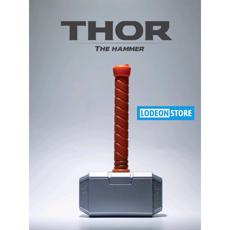 Jual Mainan Anak Palu Thor Mjolnir Avengers - Senjata Super Hero Marvel ...
