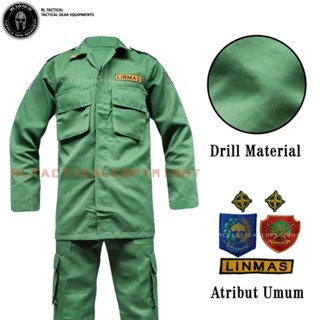 Jual Seragam Linmas Set Dengan Kopel Linmas | Shopee Indonesia