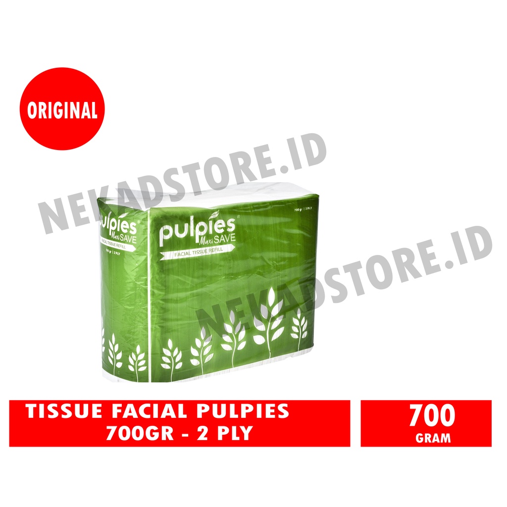 Jual Tissue Pulpies maxi save 700gr 2ply - tisu kering jumbo - tissu ...