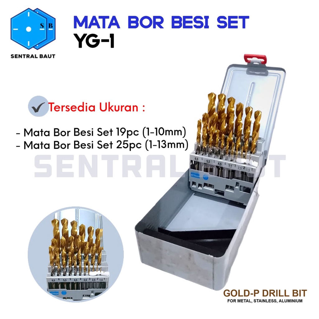 Jual Mata Bor Besi Set YG-1 | Shopee Indonesia