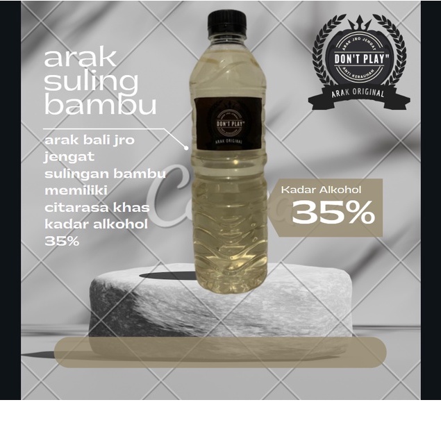 Jual Arak Bali Penyulingan Bambu Kadar Alkohol 35% | Shopee Indonesia
