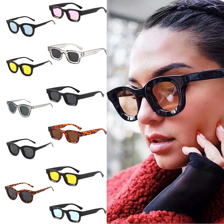 Jual [COD]Kacamata Hitam UV400 Bingkai Kecil kacamata candy Optik ...