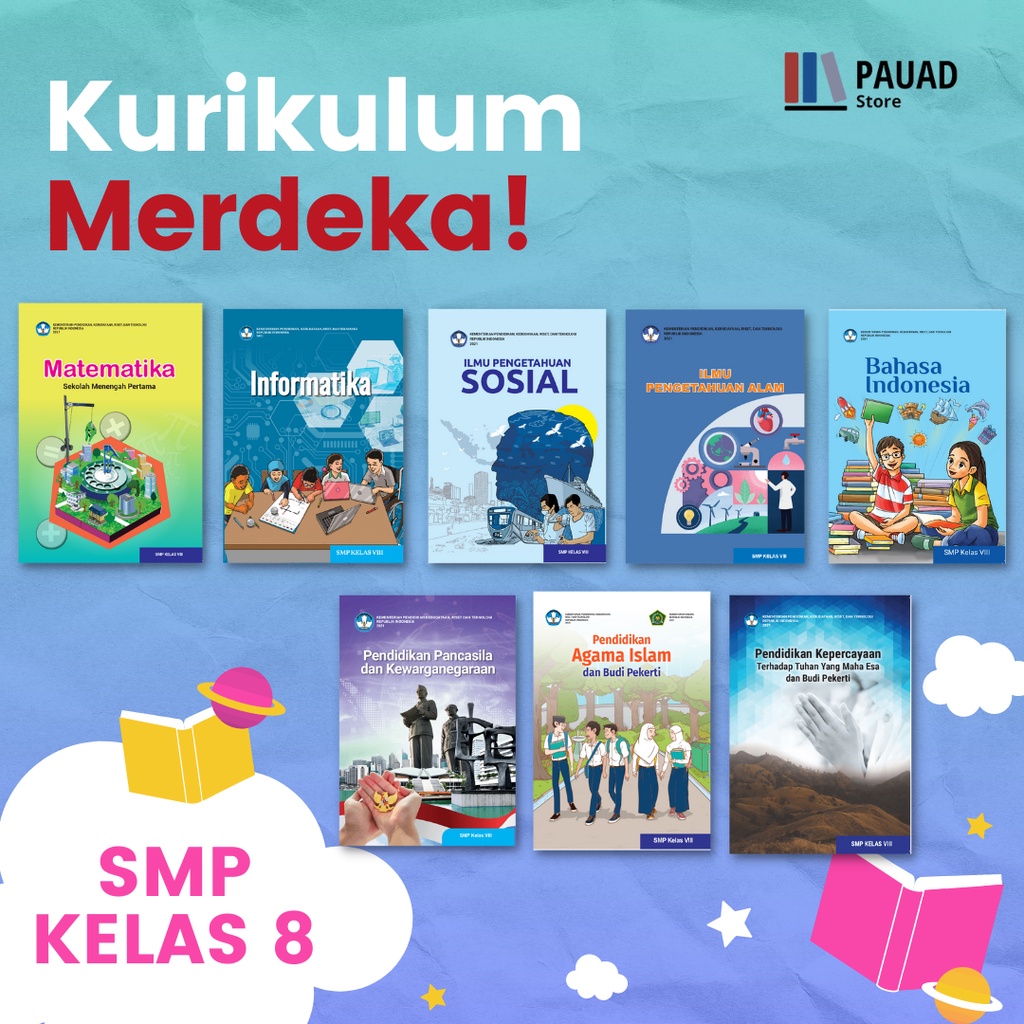 Jual Buku Kurikulum Merdeka / Kelas 8 / SMP | Shopee Indonesia Jual Buku Kurikulum Merdeka / Kelas 8 / SMP | Shopee Indonesia