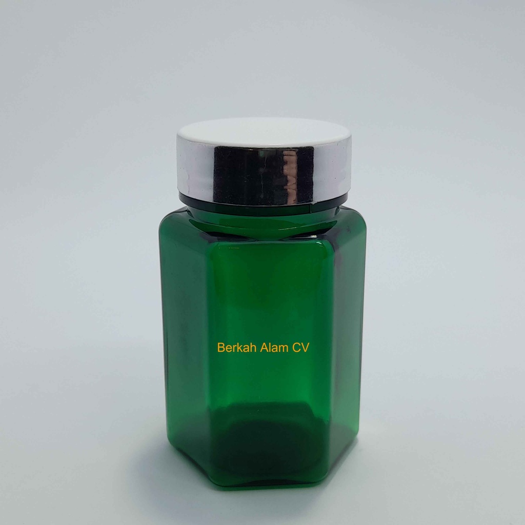 Jual Botol Kapsul 100 ml Hijau Hexagonal Tutup Putih Chrome List Full ... Jual Botol Kapsul 100 ml Hijau Hexagonal Tutup Putih Chrome List Full ...