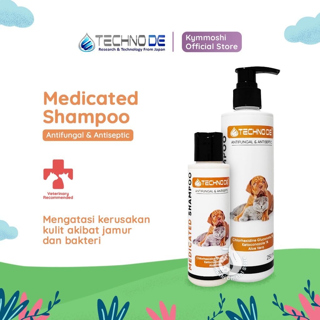 Jual Techno De Medicated Shampoo Anti Bakteri dan Anti Jamur | Shopee ...