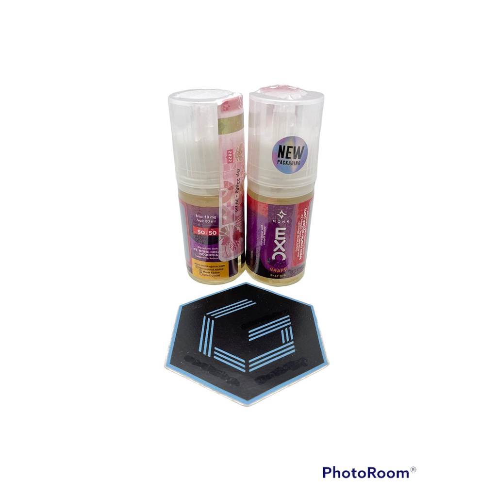 Jual Salt Nic Exo Grape 30ml 10mg Liquid by Monk Exotic SaltNic pods ...