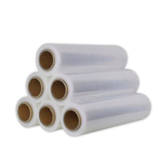 Jual Plastik Wrapping 50cm x 300m / 17 mikron Putih Bening Plastic Wrap ...