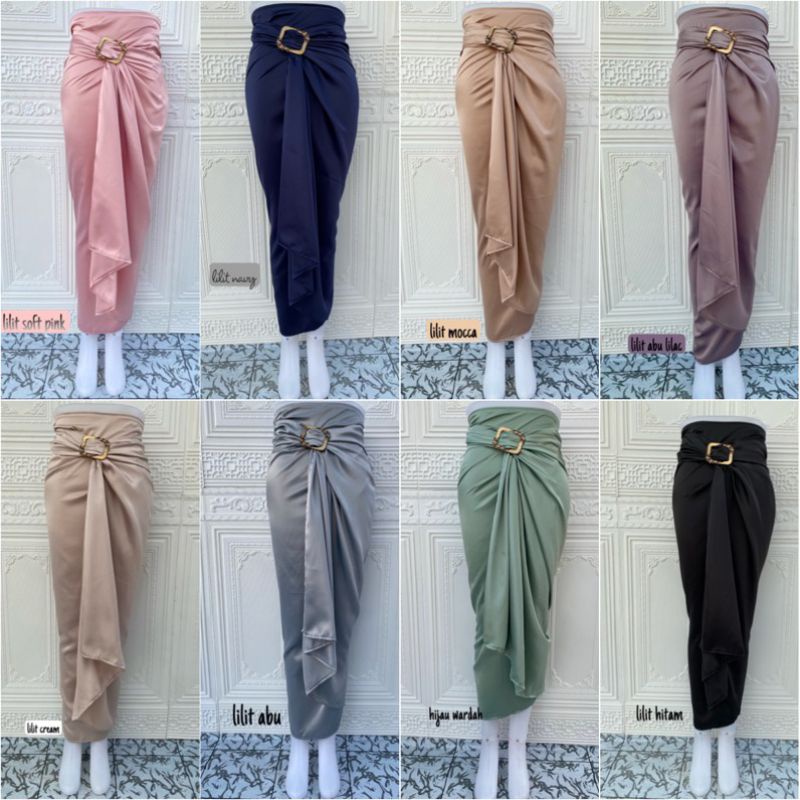 Jual ROK LILIT SATIN VELVET ROK KONDANGAN | Shopee Indonesia