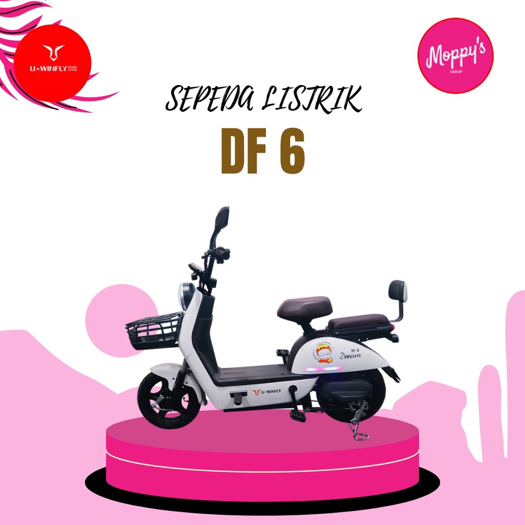 Jual SEPEDA LISTRIK DRAGON FLY 6 DF6 DF 6 UWINFLY DRAGONFLY | Shopee Indonesia