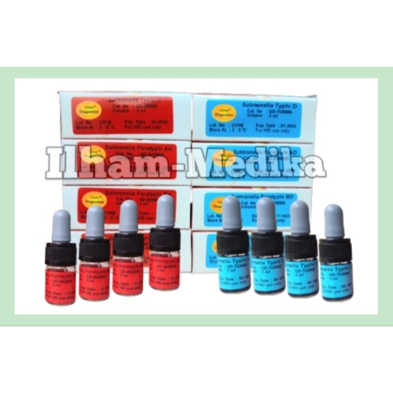 Jual Tes Widal Eceran / Satuan isi 5ml/botol | Shopee Indonesia