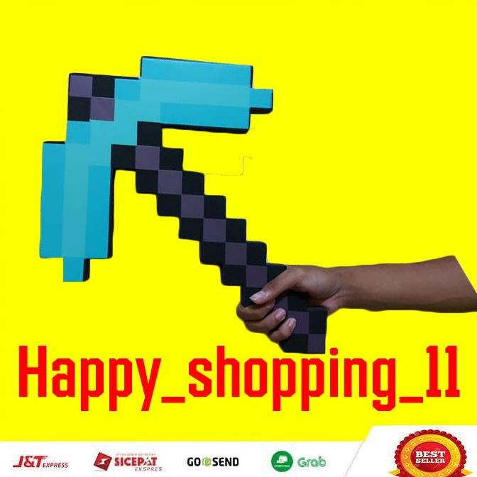 Jual Ew Pickaxe Axe Minecraft Ax Kapak Kampak Mine Caft Bukan Pedang ...