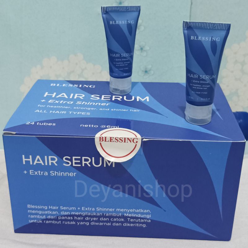 Jual [KEMASAN BARU] Serum Blessing vitamin rambut hair repair serum ...