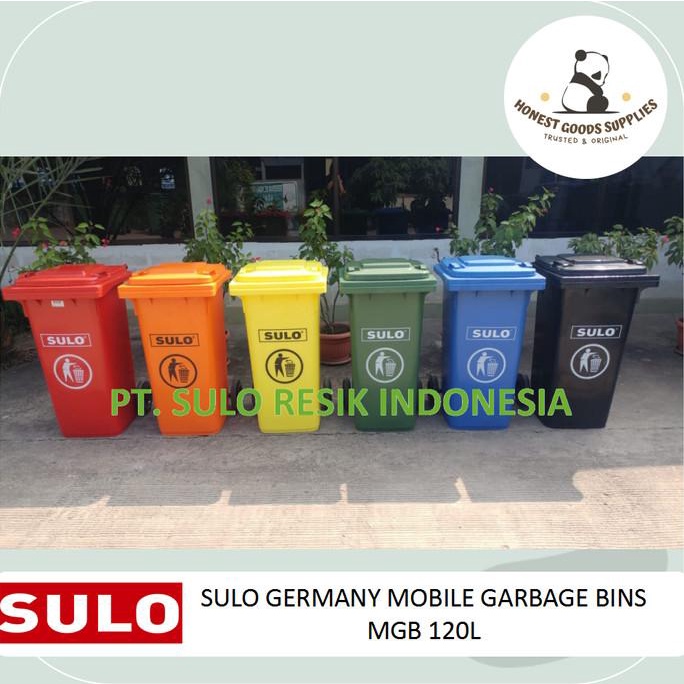 Jual SULO Germany ORIGINAL Container Tempat Sampah HDPE ASLI MGB 120 ...