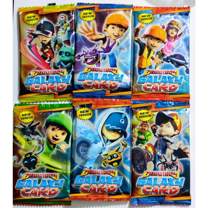 Jual Trending Card Boboiboy 1 Renceng isi 12 Bungkus/Bungkus isi 8 ...