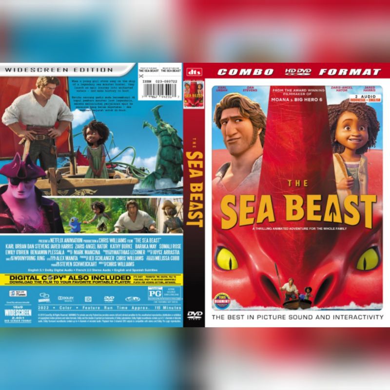 Jual Kaset Animasi THE SEA BEAST [ 2022 ] Ori | Shopee Indonesia