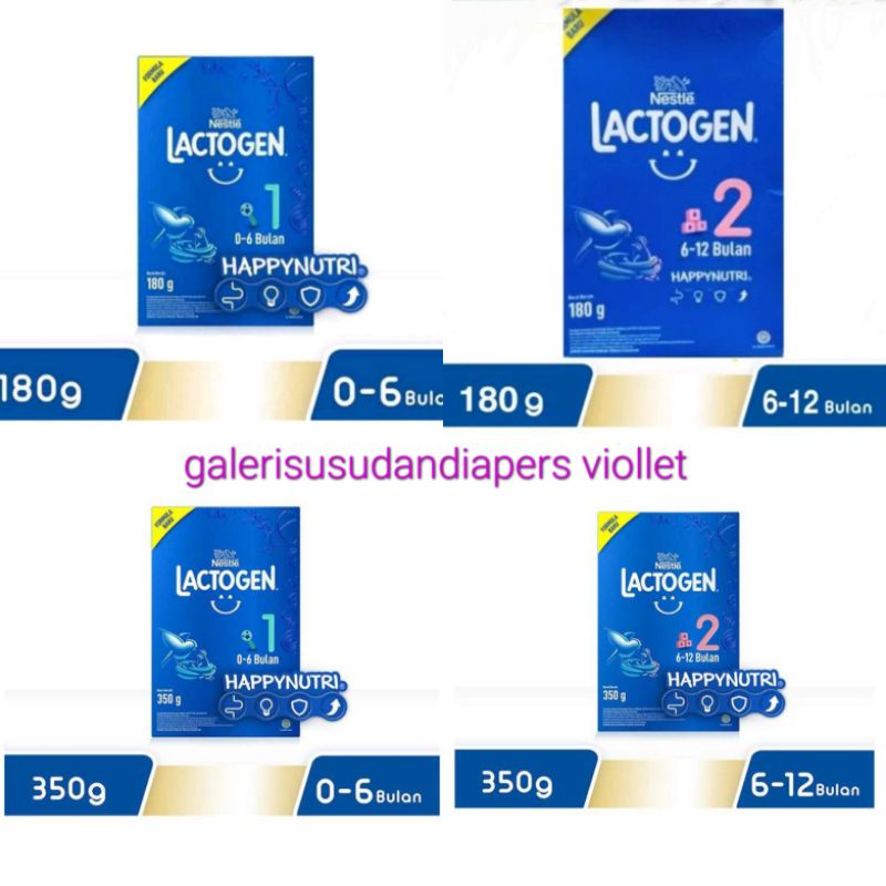 Jual lactogen 1/Lactogen 2 180gr/350gr/735gr | Shopee Indonesia