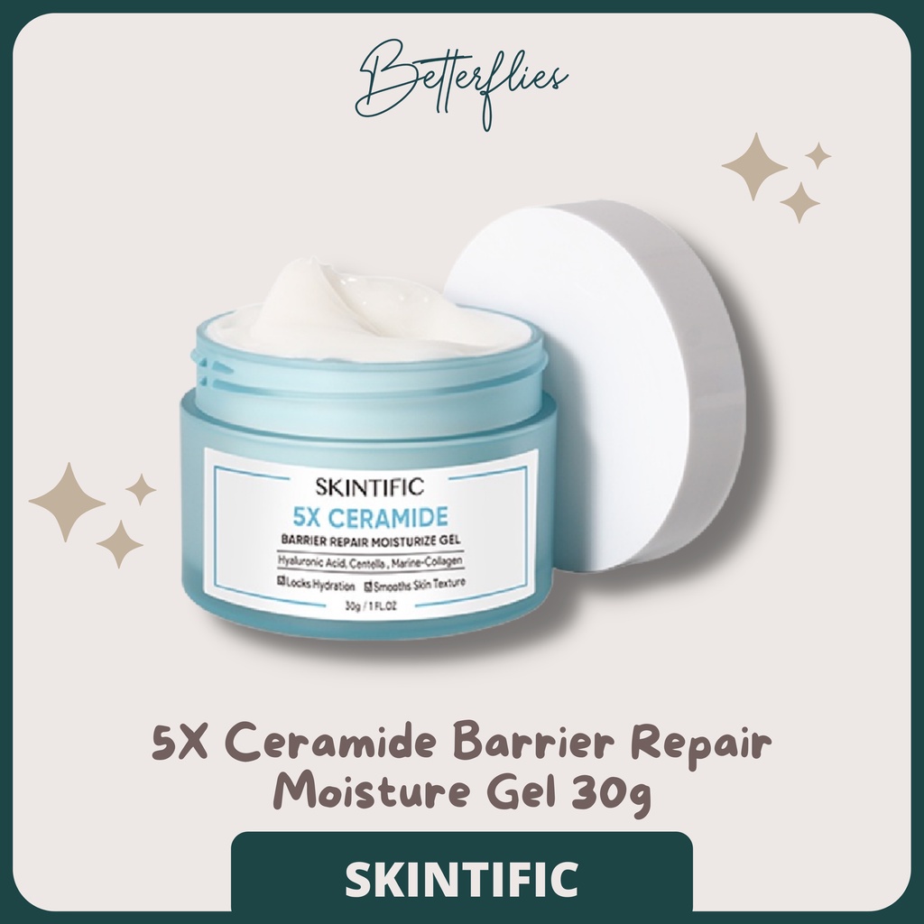 Jual SKINTIFIC 5X Ceramide Barrier Repair Moisture Gel 30gr | Shopee ...