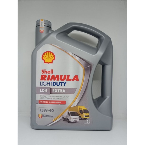 Jual Oli Shell Rimula R4X LD-4 15W-40 5L Original | Shopee Indonesia